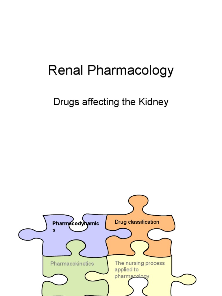Pharmacology - Kidney Drugs | PDF | Pharmacology | Hypertension