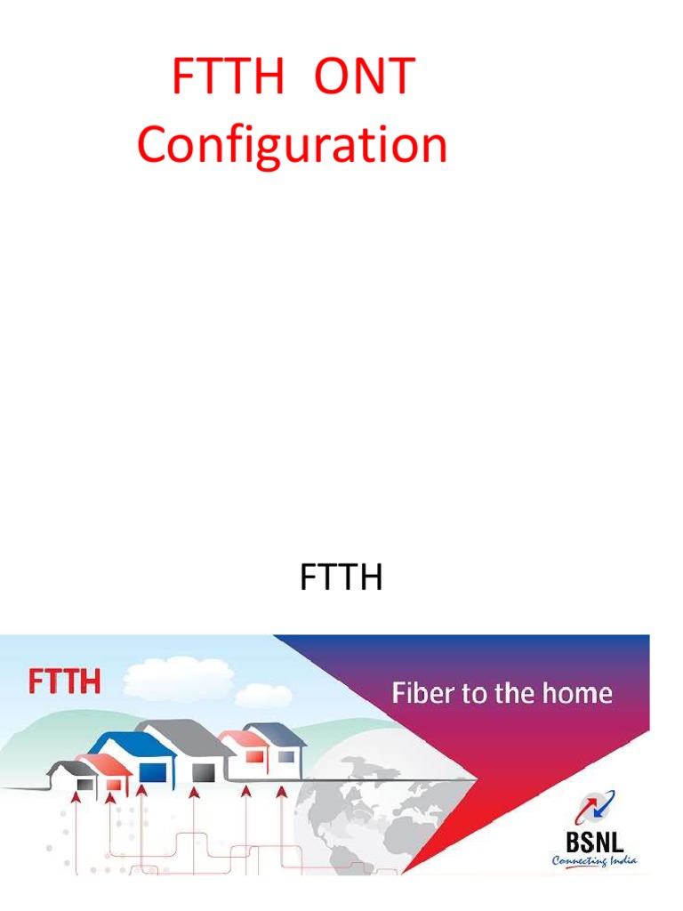 FTTH | PDF | Fiber To The X | Router (Computing)