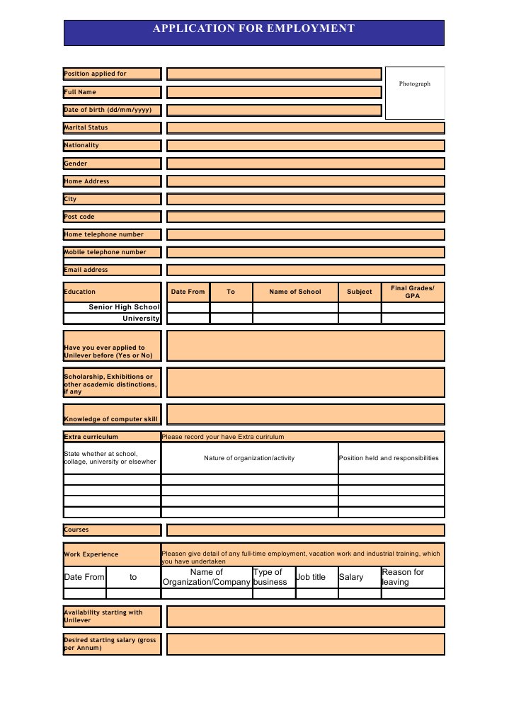 Application Form ULI-1 | PDF