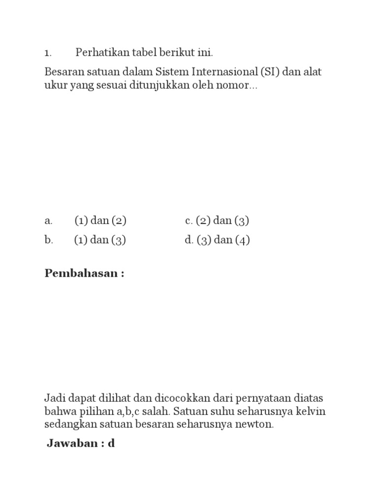 Soal | PDF | Metode & Bahan Ajar