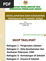 11 Pengenalan OSHA Dan Peraturan-Peraturannya | PDF