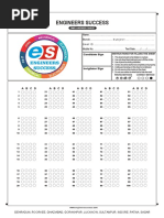 100 Questions OMR Sheet | PDF | Office Equipment | Optical Character ...