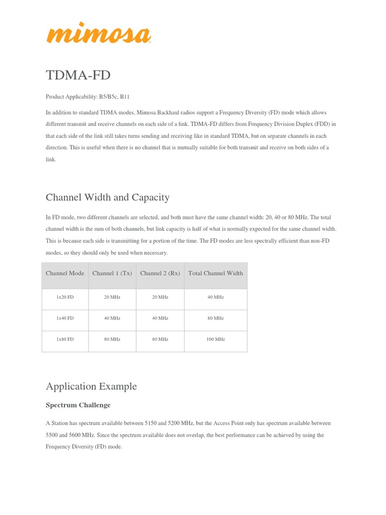 Tdma | PDF | Wireless Access Point | Duplex (Telecommunications)