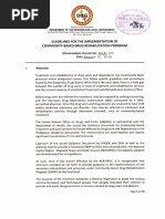 DM On CBDRP Guidelines v.2 | PDF | Substance Abuse | Substance Dependence