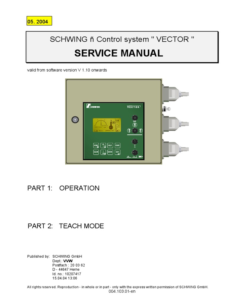 Vector Manual | PDF | Pump | Engines