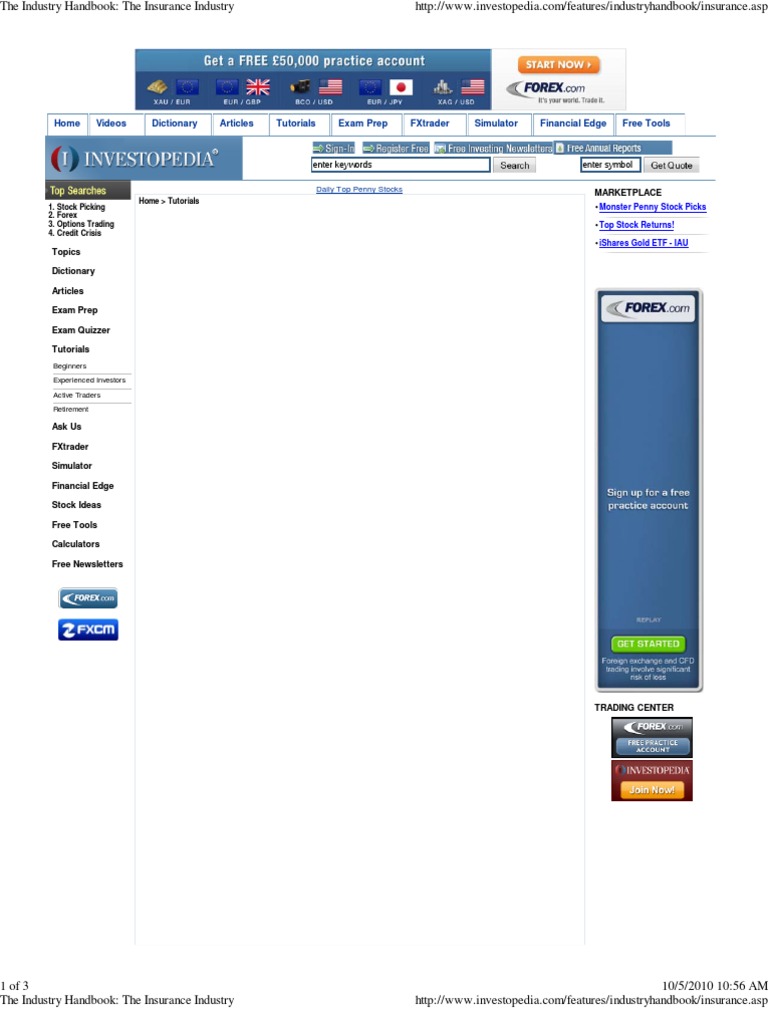 The Industry Handbook - The .. | PDF | Insurance | Life Insurance