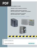 Siemens g120c Operator Manual | PDF | Electrical Connector | Power Inverter