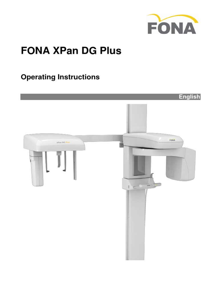 Fona | PDF | X Ray | Medical Device