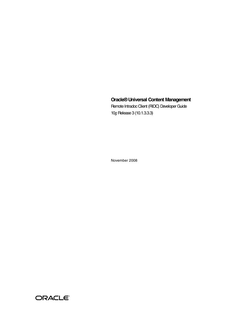 Ridc Developer Guide | PDF | Transport Layer Security | Hypertext Transfer Protocol