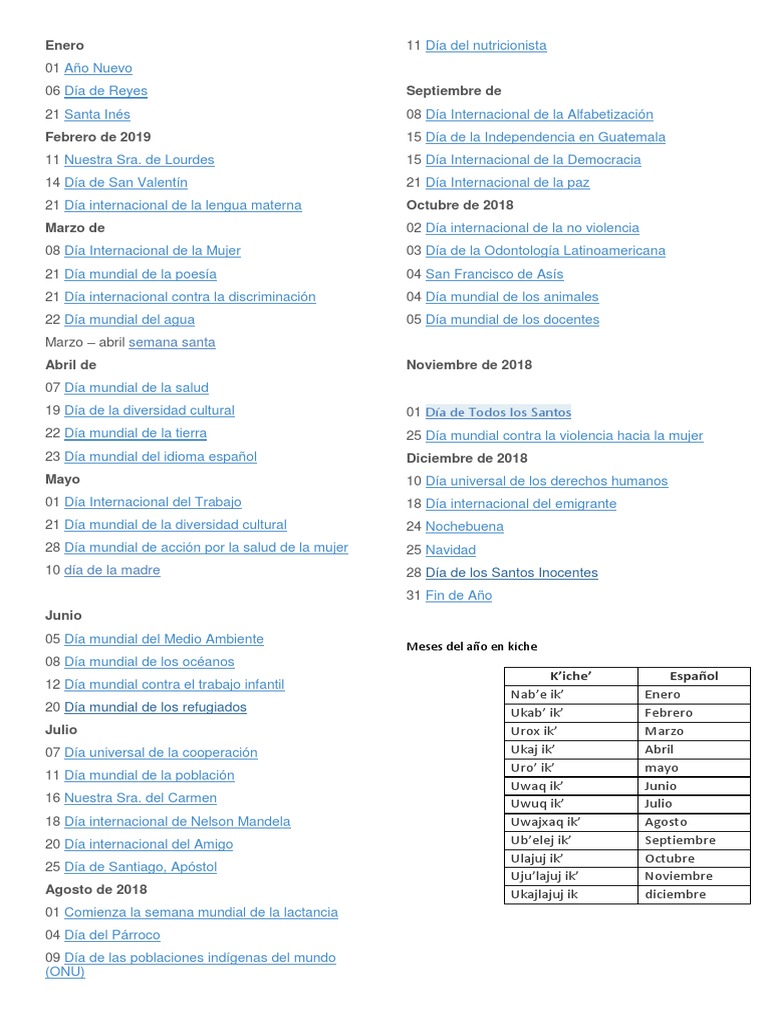 Dias | PDF | Navidad