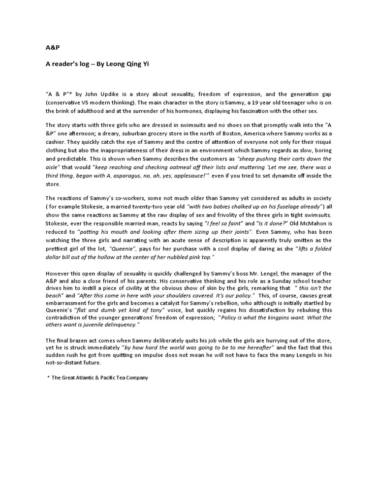 A Display of Rebellion: Sammy Quits His Job in Protest of Restrictions ...