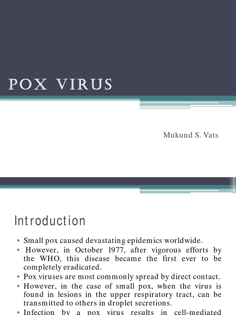 Pox Virus | PDF | Virus | Cell Nucleus