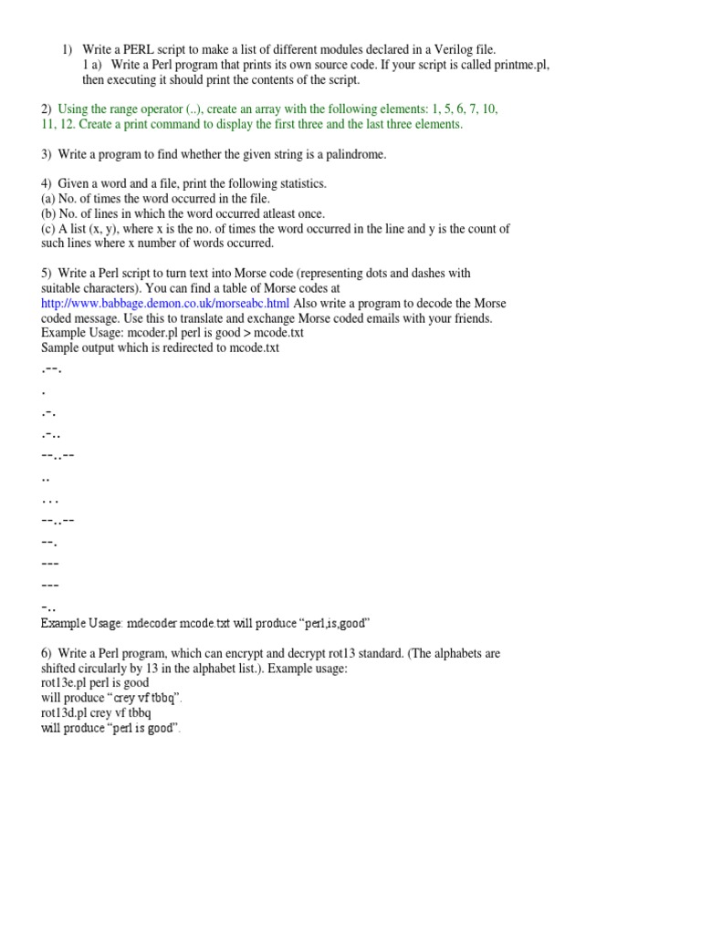 Perl | Download Free PDF | String (Computer Science) | Perl