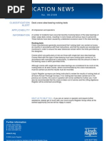 Rocking Test Procedure | PDF | Crane (Machine)