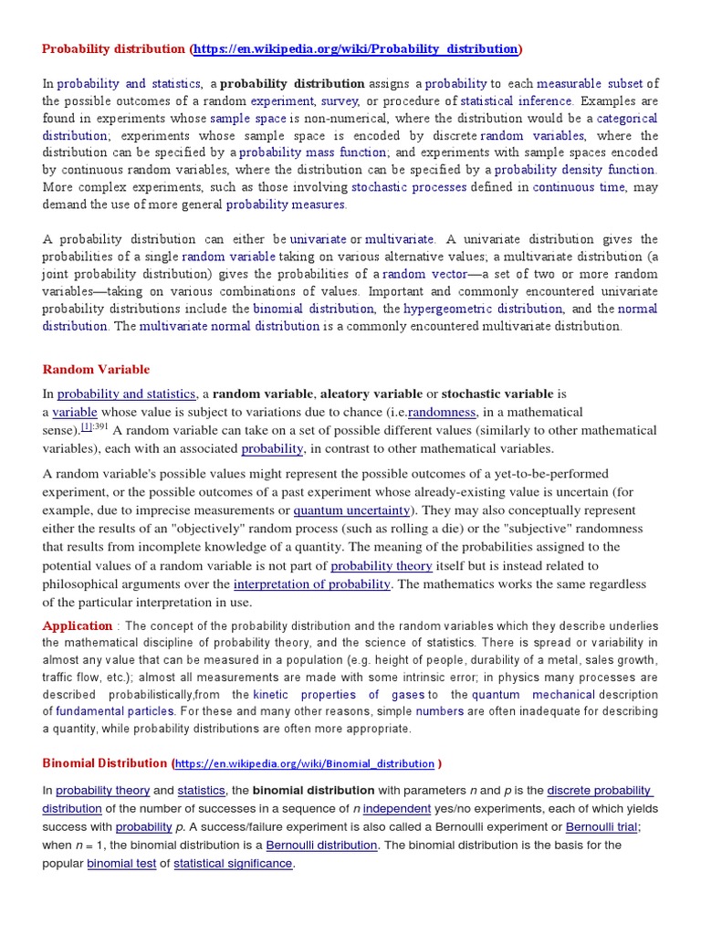 A Comprehensive Overview of Key Probability Distributions: Exploring ...