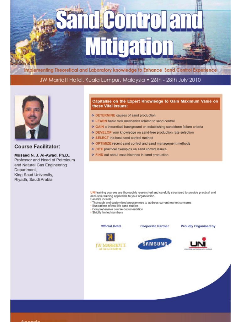 Sand Control Training for Engineers | PDF | Oil Well | Petroleum Reservoir
