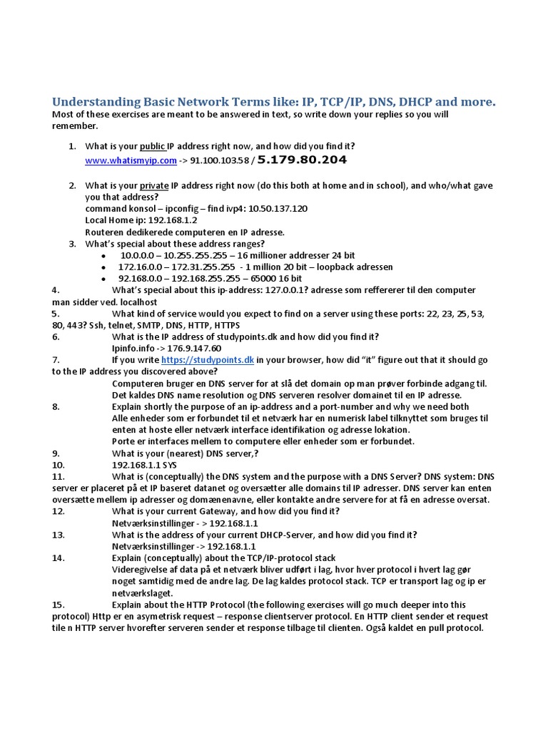 Exercises | PDF | Http Cookie | Hypertext Transfer Protocol