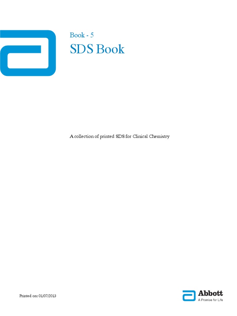 SDS Book | PDF | Waste Management | Disinfectant