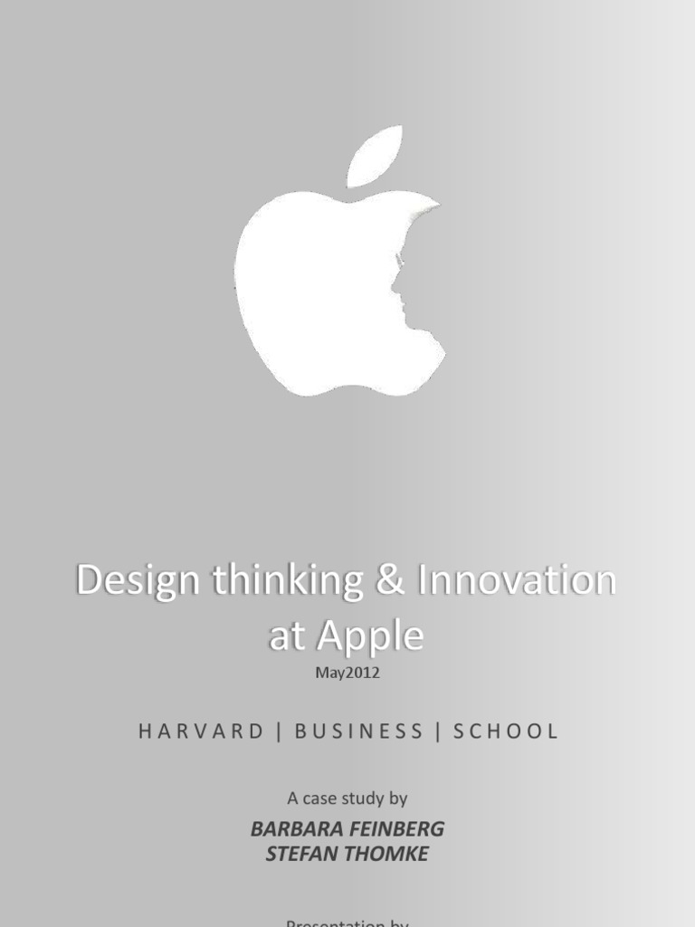 Designthinkinginnovationatapple | PDF | Apple Inc. | Innovation