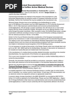 Device Master File - Appendix-II - Medical Device-Format | PDF ...