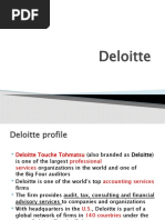 DELOITTE Presentation | PDF