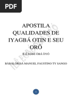 Apostila Qualidades de Oyá e Seus Orôs | PDF | Santeria