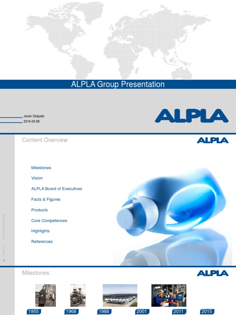 Alpla | PDF | Sustainability | Logistics