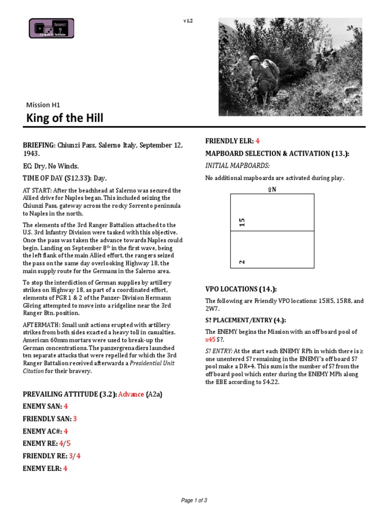 Scenario | PDF | Battles | Military