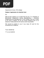 NoC Format For ATAL FDP | PDF