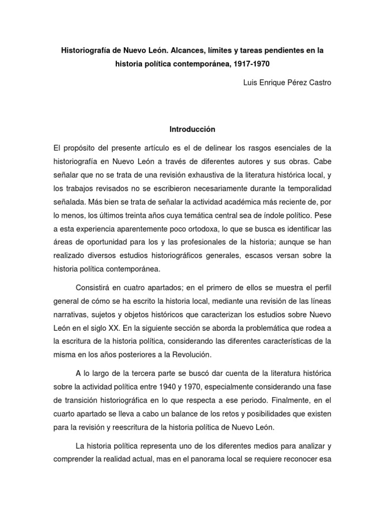 Historiograf | PDF | Historiografía | México