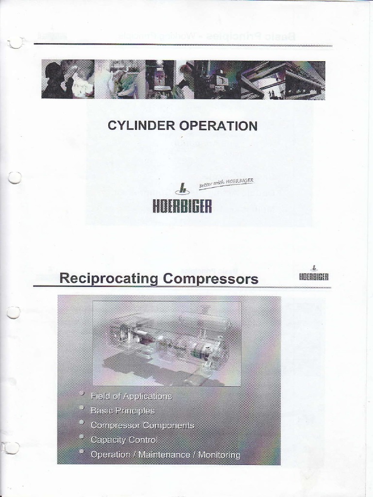 Hoerbiger Recip Compressor Training PDF | PDF