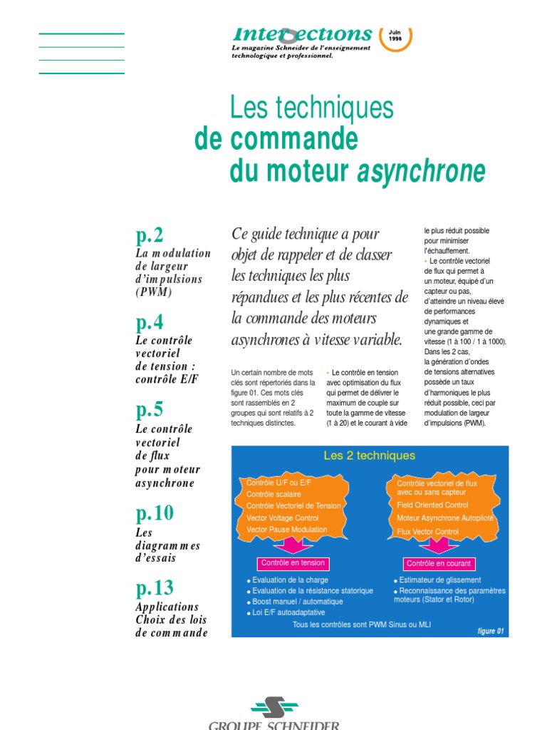 Commande scalaire moteur asynchrone | PDF | Machine | Physique