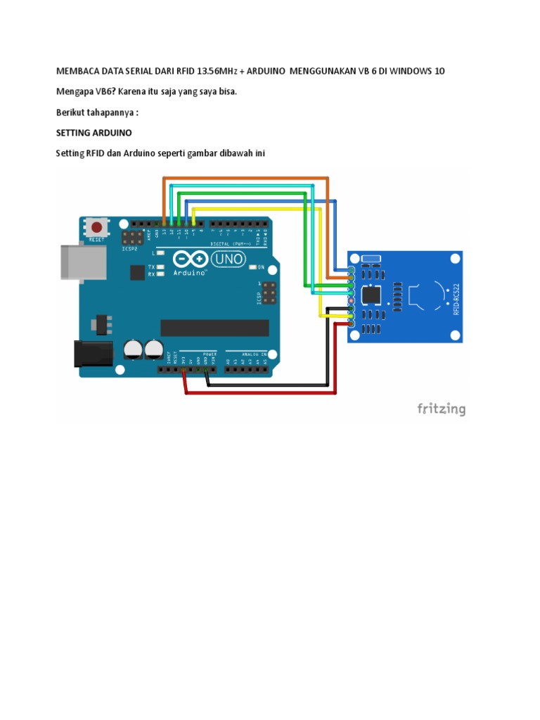 Membaca | PDF | Radio Frequency Identification | Arduino