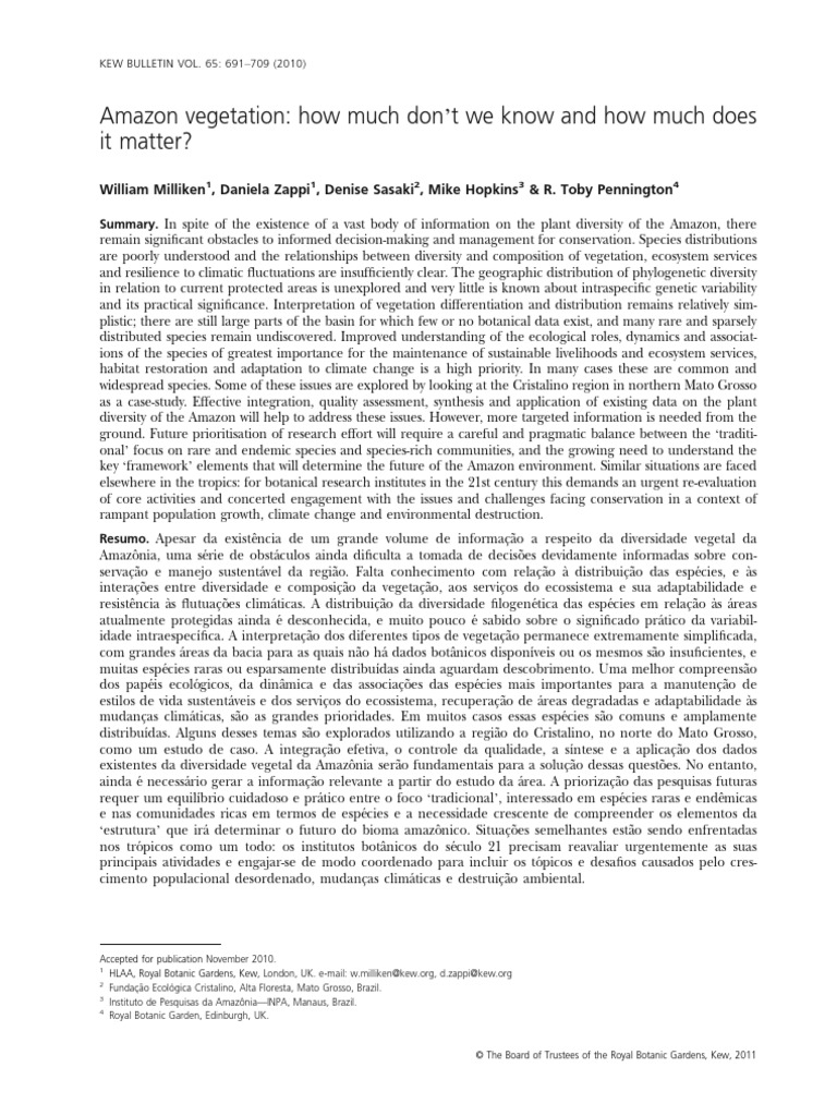 Amazon | PDF | Amazon Rainforest | Biodiversity