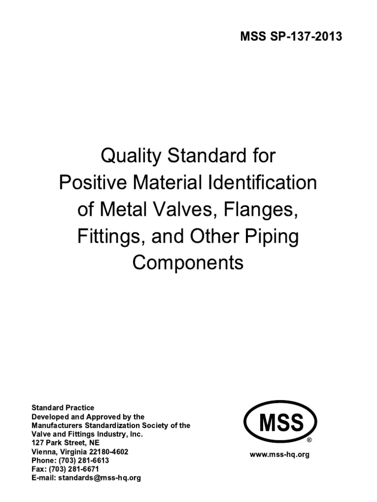 Mss | Download Free PDF | Valve | Pipe (Fluid Conveyance)