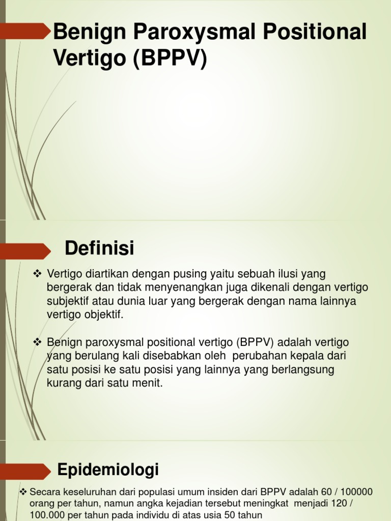BPPV | PDF