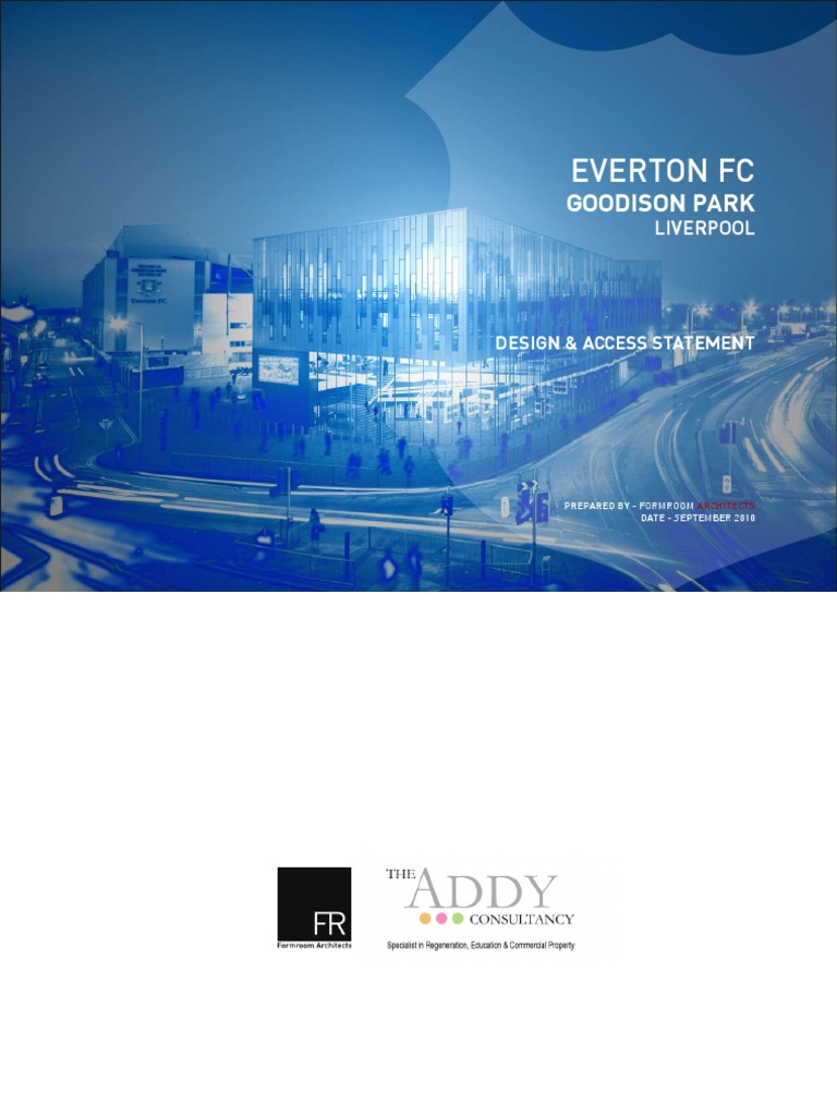 Goodison Park Development - Design & Access Statement | PDF | Stairs