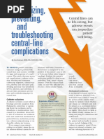 PICC Line Troubleshooting Guide | PDF | Causes Of Death | Diseases And ...