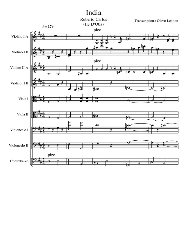 India-Partitura e Partes PDF | PDF