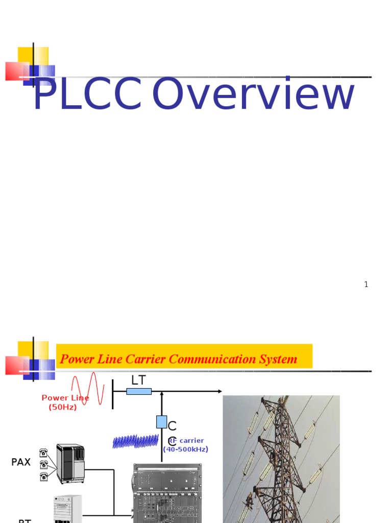 PLCC Overview | PDF | Electric Power Transmission | Electrical Substation