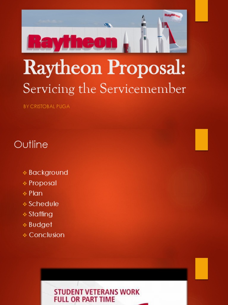 Raytheon Proposal | PDF