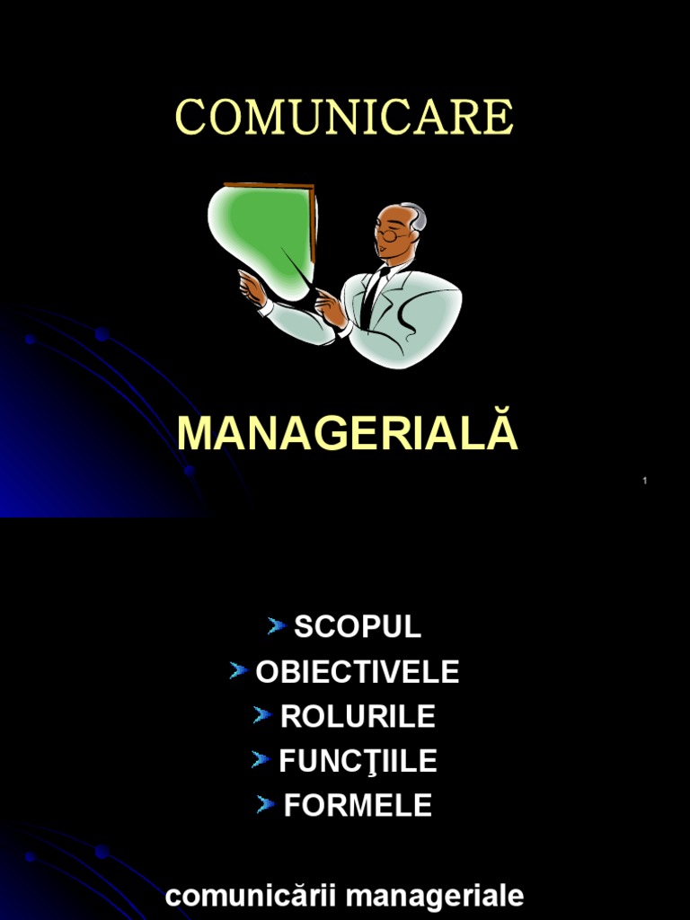 Comunicarea Manageriala | PDF