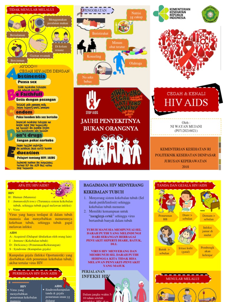 Leaflet Hiv Aids PDF | PDF