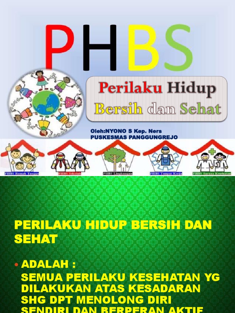 Materi Phbs RT, Sekolah | PDF