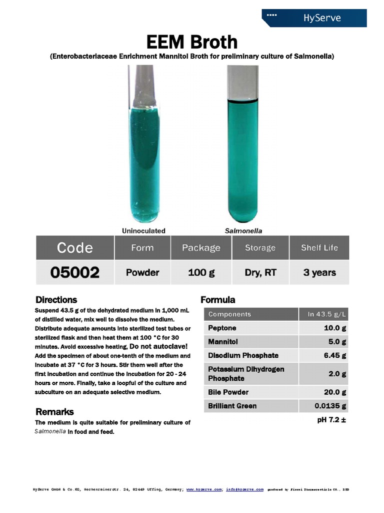 EEM Broth - Final PDF | PDF | Wellness