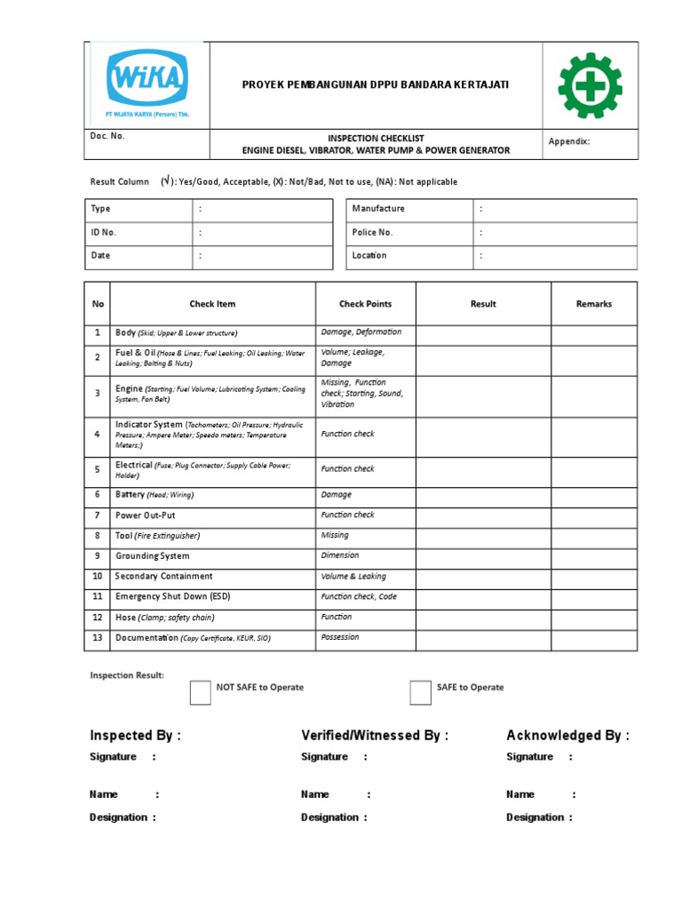 Inspection Water Pump | PDF | Electrical Connector | Mechanical Engineering