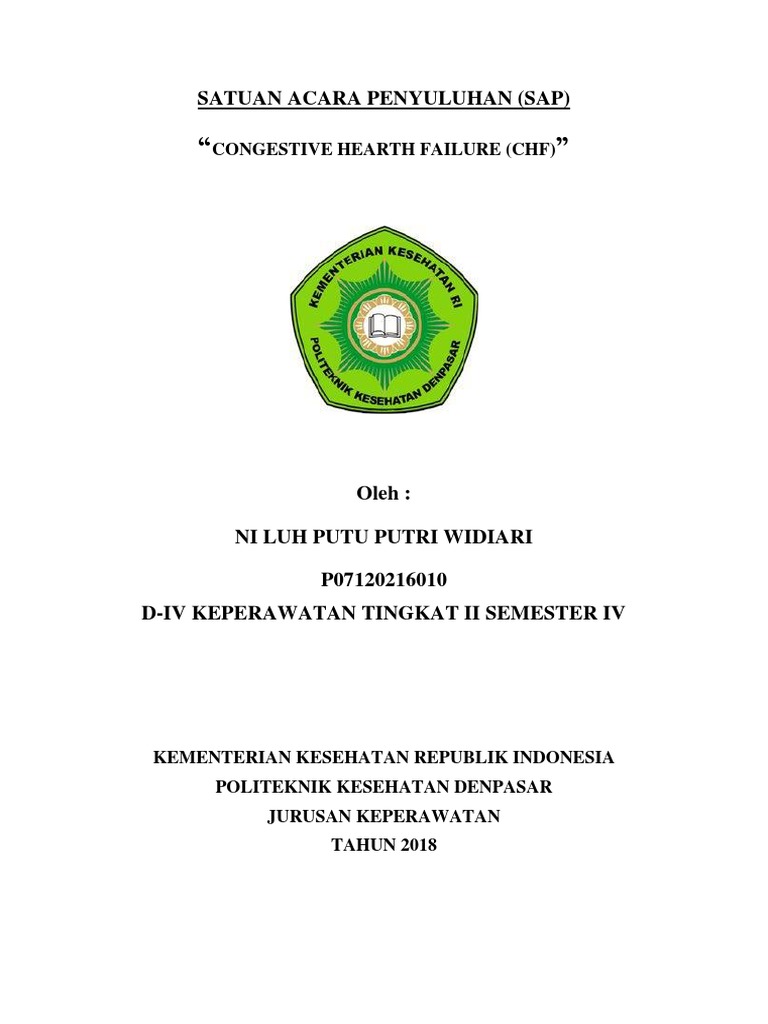SAP CHF Putri Widiari 10 | PDF