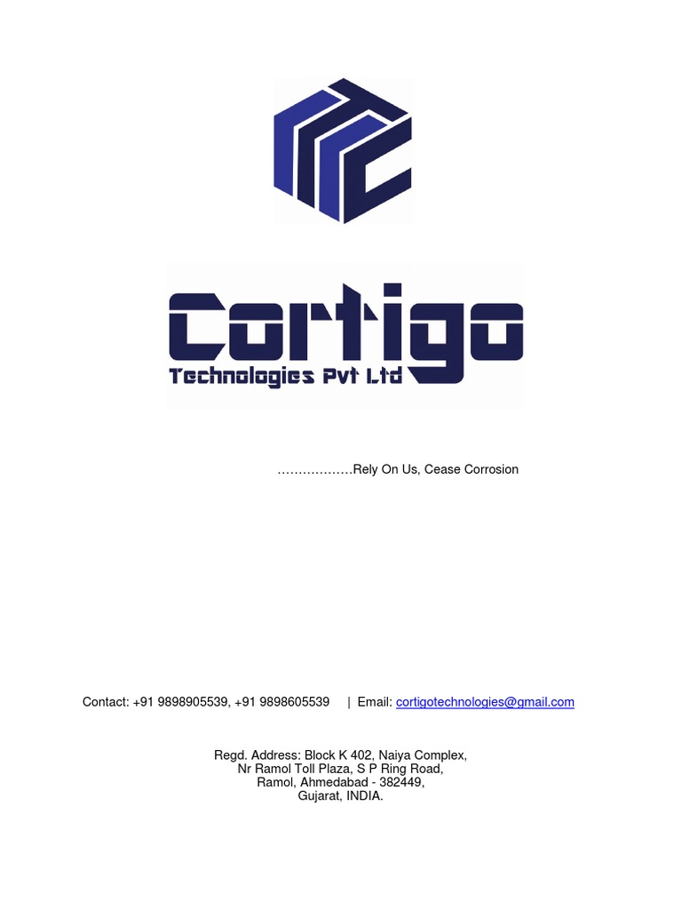 Company Profile - Cortigo Technologies Private Limited PDF | PDF ...