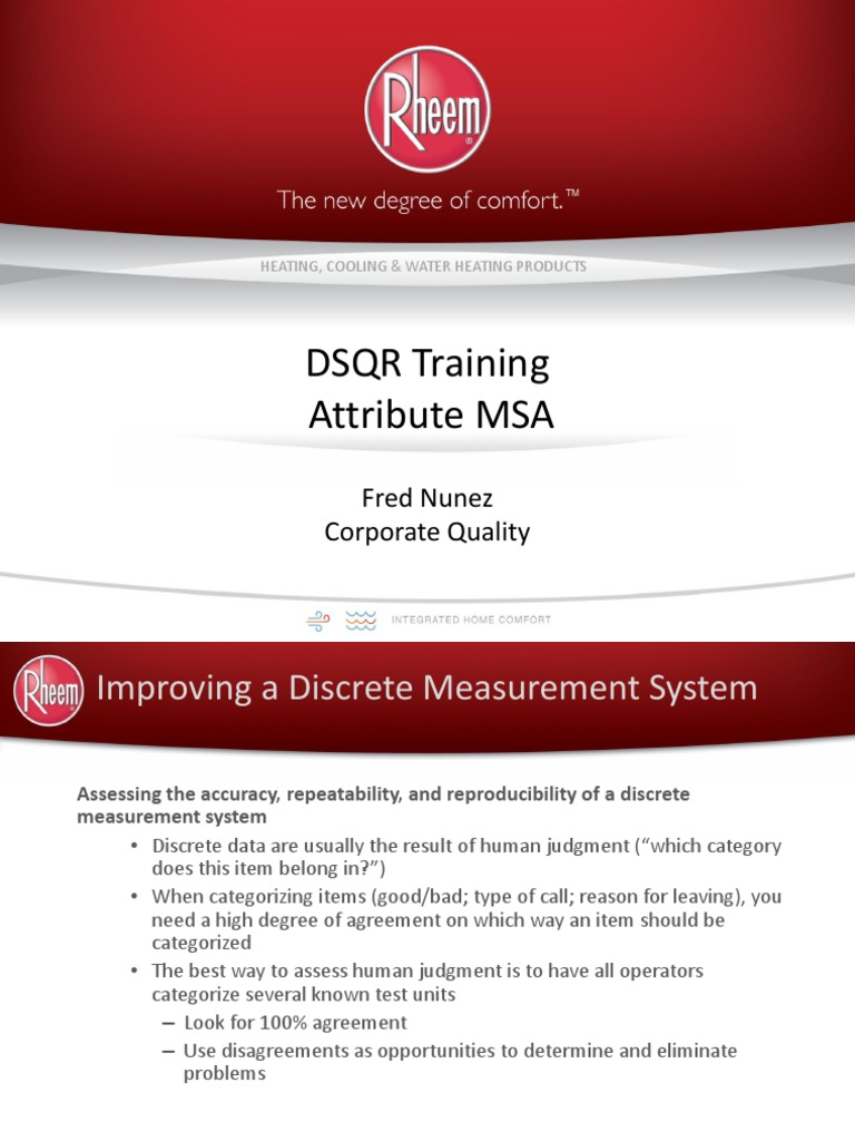 Attribute MSA Training Overview | PDF | System | Data