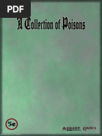 D&D 5e Poison Guide | PDF | Poison | Toxin